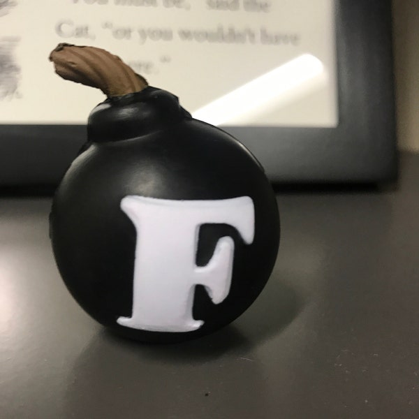 F-bomb Rubber Gag Toy (pack of Four) *please Read Dimensions* - Etsy