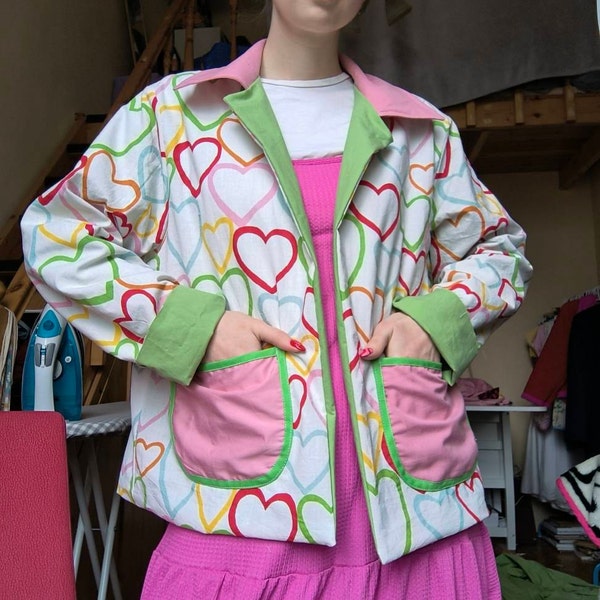 The Camp Coat - A Unisex Chore Coat PDF Sewing Pattern | 2XS-4XL ...