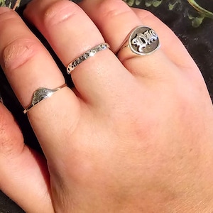 Tree Ring, Forest Ring, Pine Tree Ring, Forest Dweller, Forest Jewelry ...