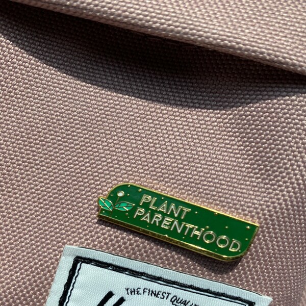 Plant Parenthood Enamel Pin | Plant Parent Pin | Plant Pin | Houseplant ...