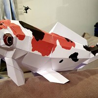 Meerkat Papercraft Kit Various Colors Paper Sculpture Cut and - Etsy ...