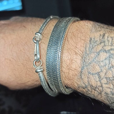 22kt Yellow Gold Handmade Highway Box Chain Solid Bracelet - Etsy