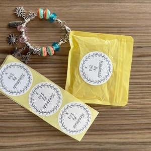 Add Your Text Roll of Stickers Small Business Packaging Labels - Etsy UK