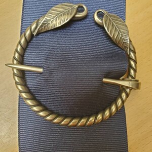 Hand Forged Penannular Outlander Brooch Shawl Pin Viking Clasp - Etsy