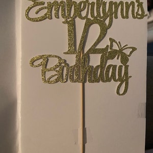 Happy 5th Anniversary Topper Anniversary Cake Topper - Etsy