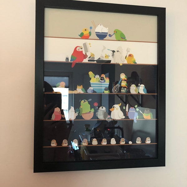 Cooking Birds Poster - Etsy