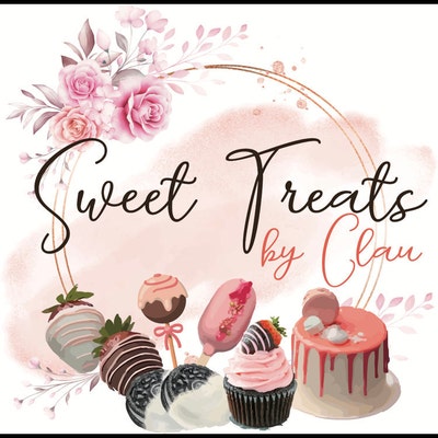 Custom Logo Design Cake Bakery Logo Pops and Cake Logo Design Macaroons ...