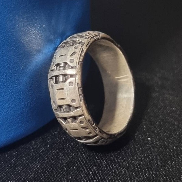 Biomech Nephilim Ring - Etsy