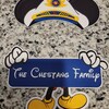 Captain Mickey Holding Family Name Banner Cruise Door Magnets - Etsy