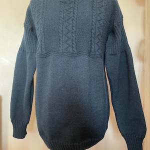 Traditional ERISKAY Gansey ( Hand Knitted ) - Etsy