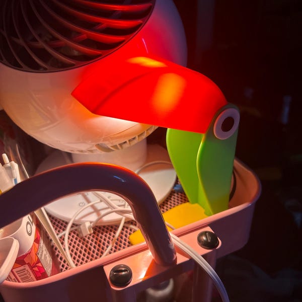 3D Printed Toucan Wall Clock - Etsy