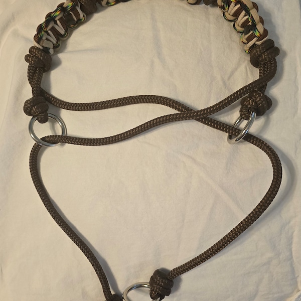 Split Reins Paracord Reins Round Gaucho Braid Quick Change Reins Easy ...