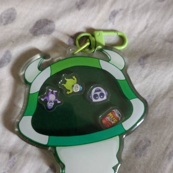 B GRADE Splatoon Tartar and Smollusk Liquid Shaker Keychains - Etsy