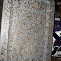 MDF Laser Cut Names Wedding Place Names Table Decoration MDF Placename ...