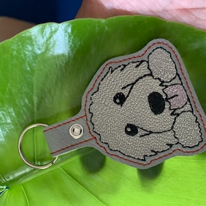 Kawaii Yorkshire Terrier Yorkie, Style 2, Key Fob, Key Chain, in the ...