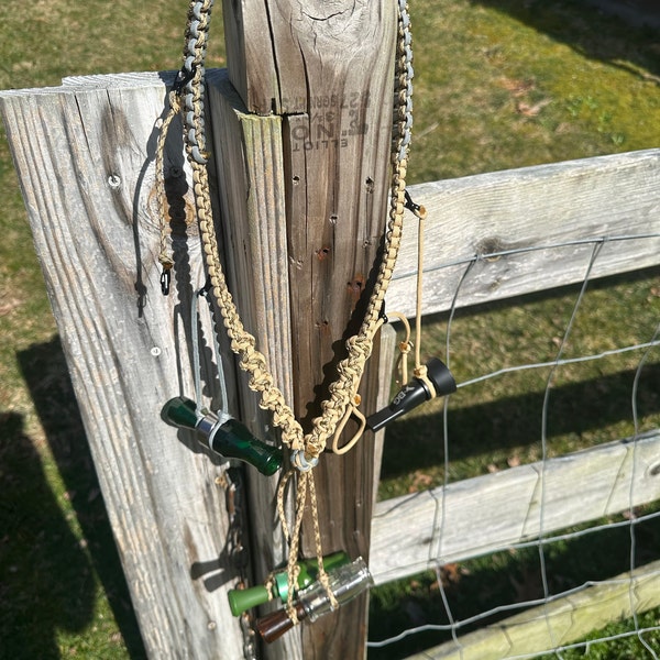 Game Call Lanyard - Duck Call Lanyard - Paracord - You Pick Colors! - Etsy