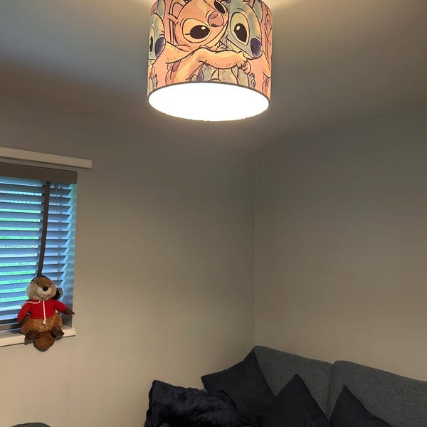 Stitch Lilo Stitch Angel Cute Ceiling Light Shade or Table Lampshade 8 ...