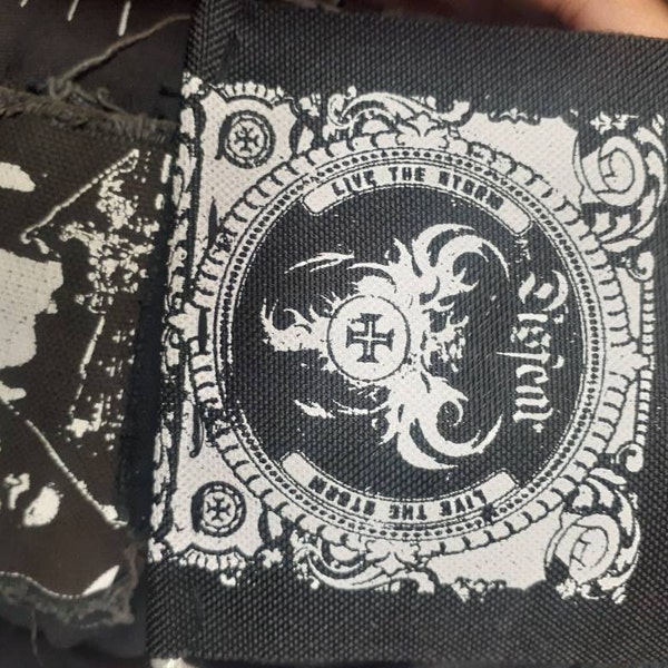 Disfear Patch Crust Punk Grindcore Extreme Noise Terror Wormrot Doom ...