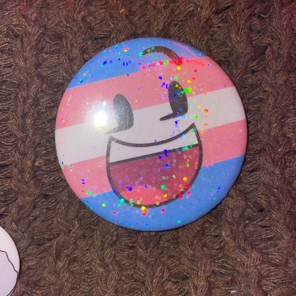BFDI Face Pride Flag Button Pins - Object Shows - Etsy