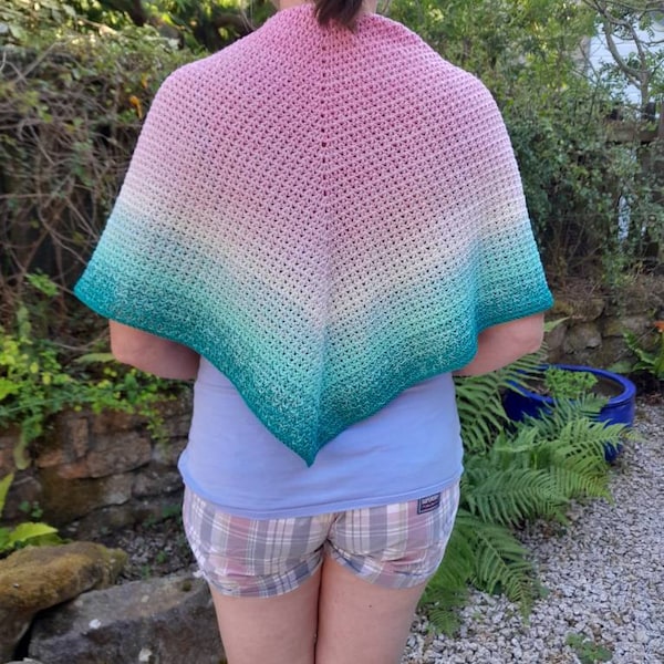 Pink Rose- C/A029 - Gradient Cake Yarn, Ombre Yarn Cake, Colour Change ...