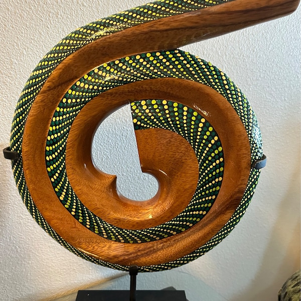 Spiral Didgeridoo Instrument , Travel Didgeridoo Small Digeridoo ...