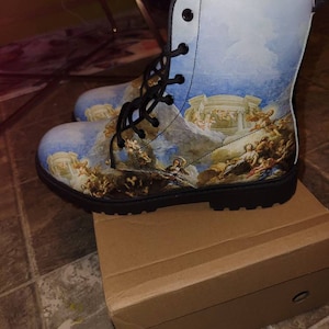 Gift for Her, Womens Sneakers, Bright Mandala Style Design, Women's Low ...