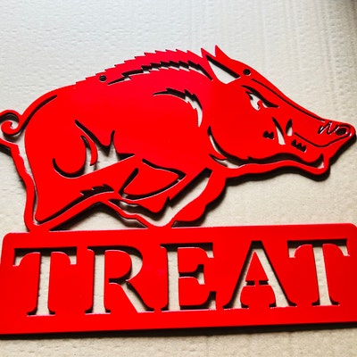 Metal Licensed Razorback Metal Flag W/address Number - Etsy