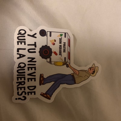 El Paletero Sticker, Latina Sticker, Funny Mexican Sticker, Spanish ...