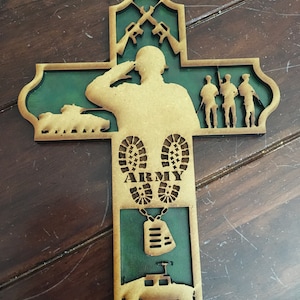 Army Cross Svg Military Cross SVG Veterans Cross SVG Digital File ...