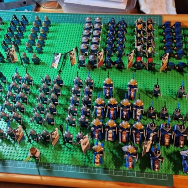 Lego Castle - Fabric Flags, Various Styles and Factions. Minifigure ...