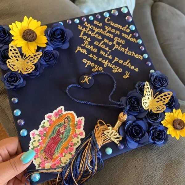 15pcs 3D Paper Roses and Sunflowers, Gold Butterflies | Design Your ...