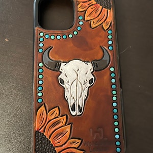 Custom Bullskull Phone Case - Etsy