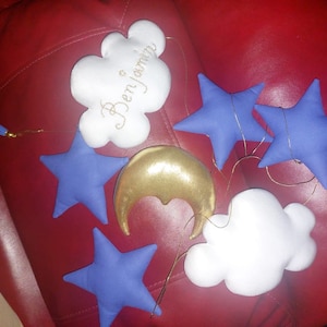 Vertical Star Banner 7 Star Garland Stars for Canopyceling - Etsy