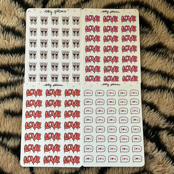 Holo Bow Tab-2 Stickers - Etsy