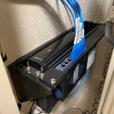 Netgear 8 Port Switch 1U Rack Mount - Etsy