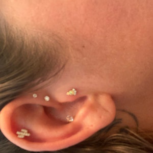 316L Surgical Steel Push Pin Replacement Flat Backing Flat - Etsy