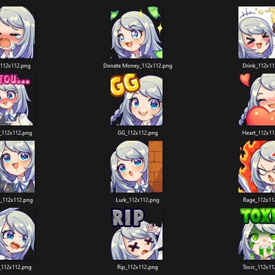 Street Fighter Ryu Twitch Static Emotes Pack, Twitch Street Fighter Ryu ...