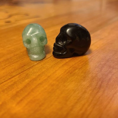 Mini Crystal Skull, Crystal Skull/pocket Skulls/ Metaphysical/crystal ...