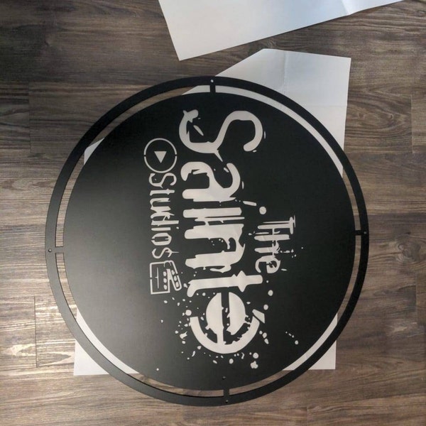 Business Sign, Custom Cut Metal Sign, Custom Logo, - Etsy