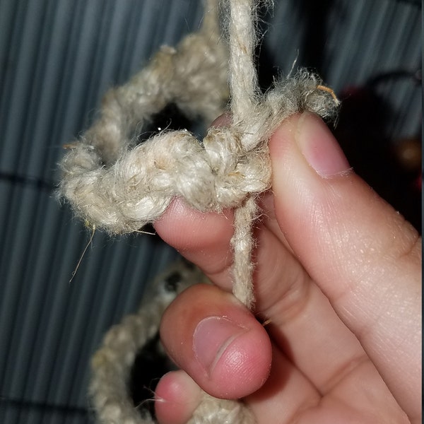 1/8" Untreated Hemp Rope - 20 Feet - Parrot Toys and Bird Toy Parts by ...