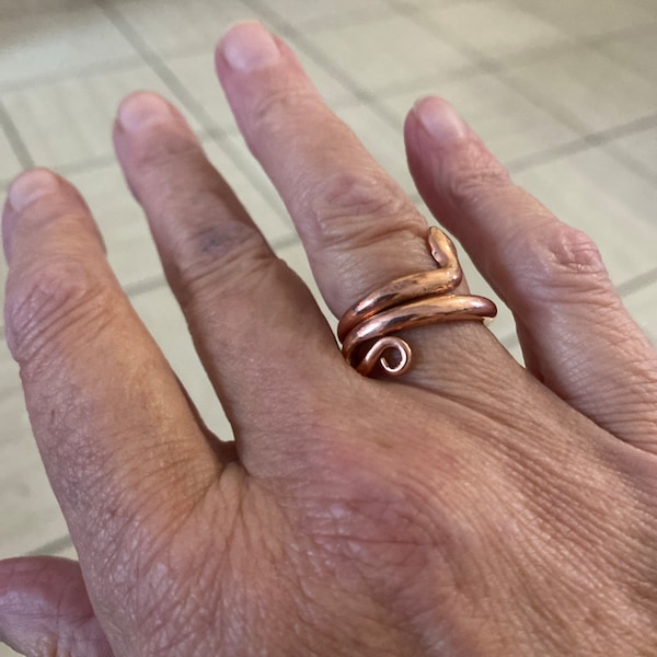 Sadhguru Ring - Consecrated Isha Copper Snake Ring - Sadguru Ring Isha ...
