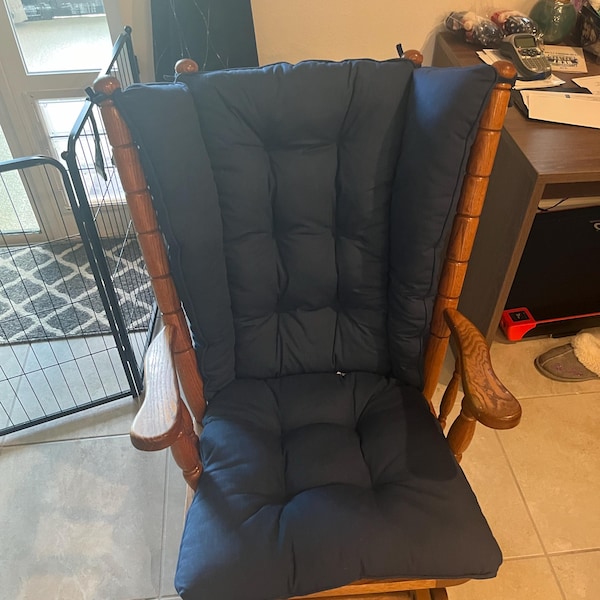Wingback Rocker Replacement Cushions / 4 Post Rocker Cushions ...