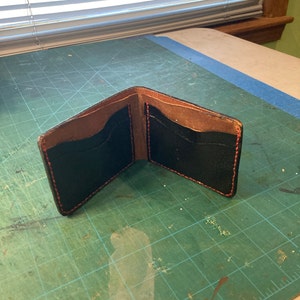 No-stitch Leather Bifold Wallet Pattern Video Tutorial on Youtube DIY ...