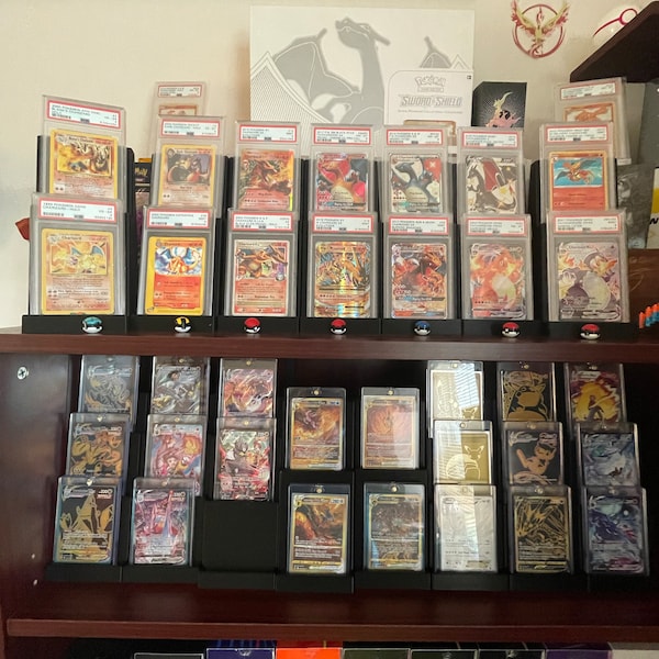Graded Card Slab Stadium Displays (2 Pack), Compatible With PSA ...