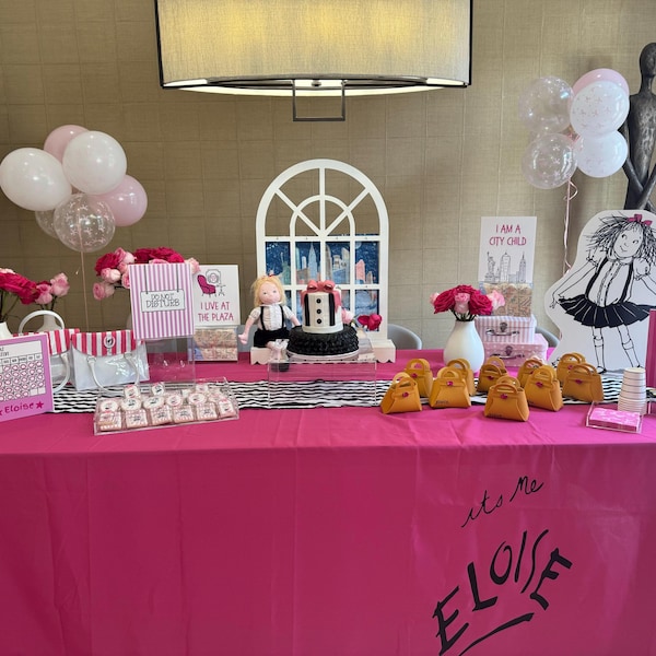 Eloise 'welcome to the Plaza' Print | Eloise Inspired Printable Wall ...
