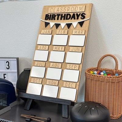 Classroom Birthday Chart Birthday Boards School Classroom - Etsy