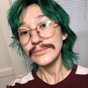 Realistic Fake Tony Stark's Beard Kit Full Handmade | Etsy