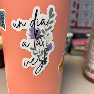 Un Dia A La Vez Sticker One Day at A Time Waterproof Laptop Decal ...