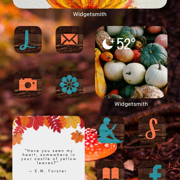 Ios Fairycore Aesthetic iPhone Pack, 1,136 App Icons, 10 Widget Quotes ...