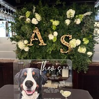 Coffee Bar Custom Acrylic Wedding Sign, Something Brewed Wedding Table ...